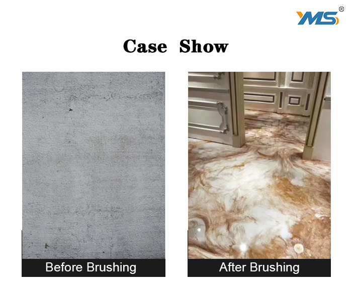 Self-leveling Metallic Epoxy Floor Paint H08-15 for sale - YMS COATING